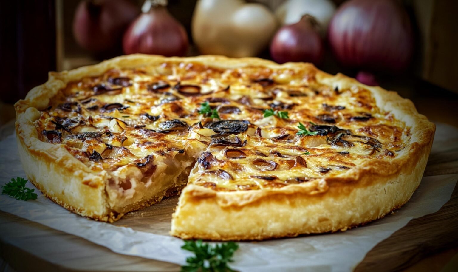 Exploring Zwiebelkuchen: German Onion Pie - The Pie Journal