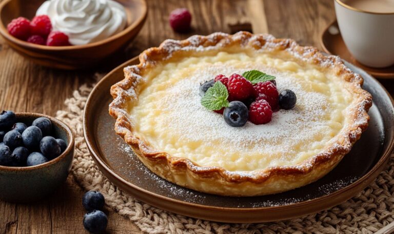 Rijstevlaai: The Delightful Dutch and Belgian Rice Pudding Pie - The ...